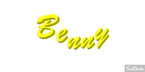 Benny Name Animated  Logo Designs