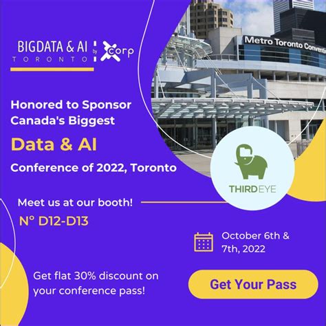 thirdeye data on linkedin conference ai data bigdata aiexpo toronto canada