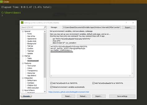 extremely slow startup · issue 2023 · cmderdev cmder · github