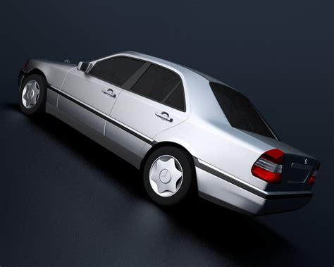 W202 C Class 3d Model