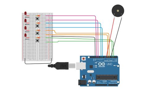 Circuit Design Arduino Memory Game Tinkercad Circuit Design Arduino Memory Game Tinkercad