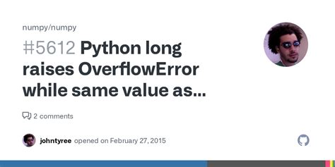 Python Long Raises Overflowerror While Same Value As Npuint64 Does Not