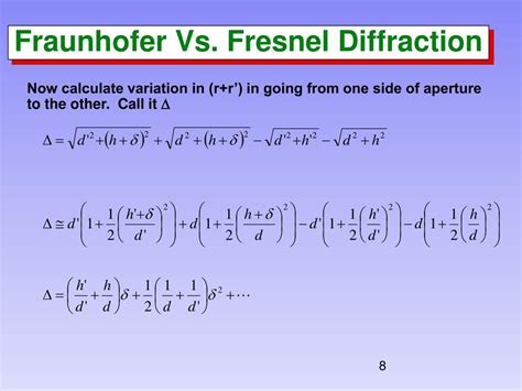 Ppt Fraunhofer Diffraction Powerpoint Presentation Free Download Id 3109164