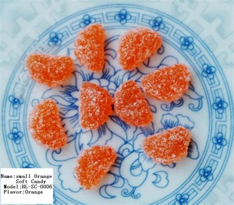 Small Orange Soft Candychina Hengliyuan Price Supplier 21food