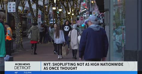 Breaking Down Shoplifting Statistics Cbs Detroit