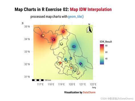 绘图提高篇 R Gstat Ggplot2 Idw计算及空间插值可视化gstat R语言 Csdn博客