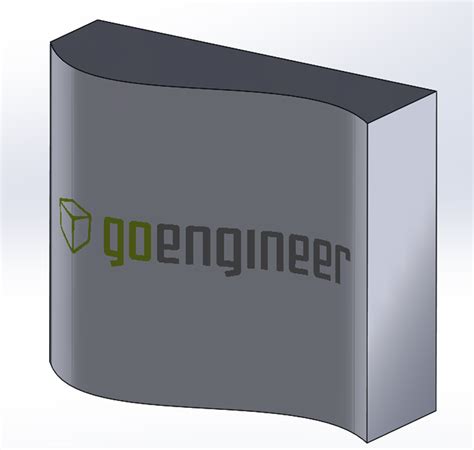 Importing A Vector Logo Into Solidworks Goengineer