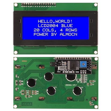 Almocn Iic I2c Twi Serial 2004 20x4 Lcd Display Module With I2c