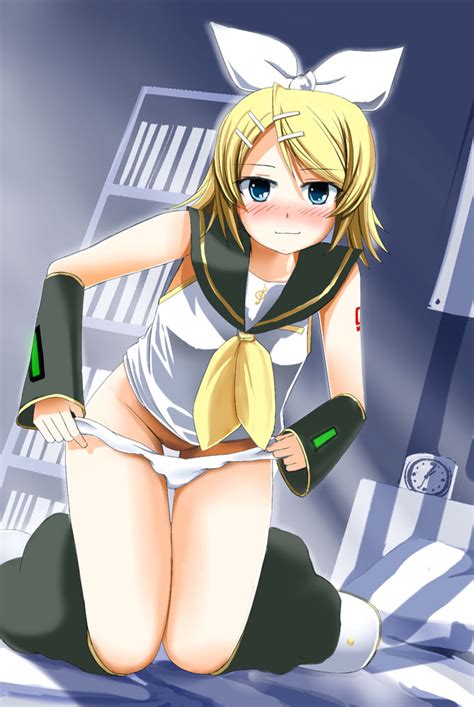 Rule 34 Artist Request Bed Blonde Hair Blue Eyes Blush Clock Detached