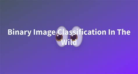 Hasanibinary Image Classification In The Wild At Main