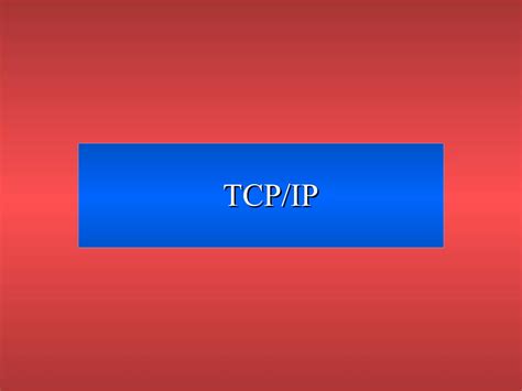 Tcp Ip Ppt