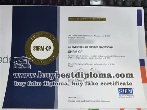 Best Tips To Make A Fake Shrm Cp Certificate Order Shrm Certificate
