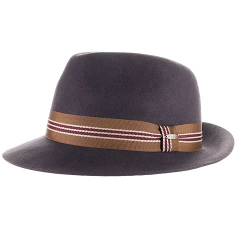 Classico Crushable Wool Felt Trilby Hat By Scala Dapperfam
