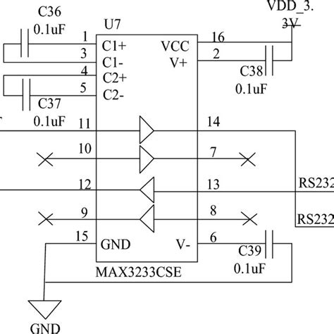 Rs232 Communication Circuit Diagram Download Scientific Diagram