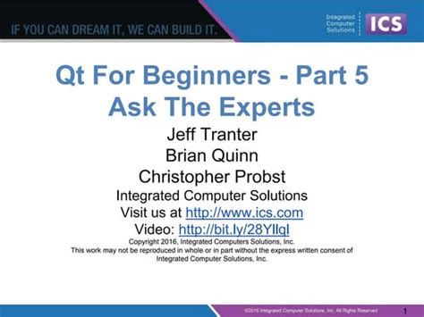 Introduction To Qt Creator