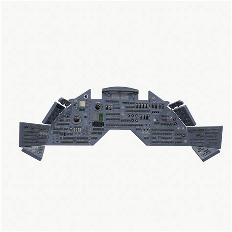 3d Model Apollo 12 Command Module Control Panel Turbosquid 2118495