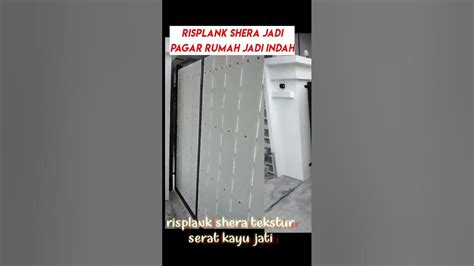 Risplank Shera Tekstur Motif Kayu Jatishorts Youtube