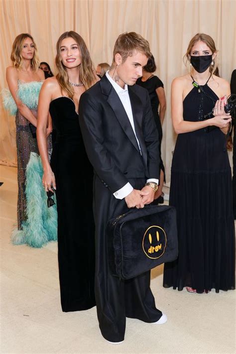 Justin And Hailey Bieber Matched In Black Outfits At The 2021 Met Gala