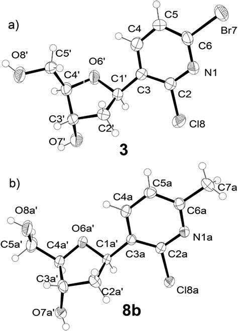 Crystal Structures Of Compounds A 3 Ccdc 927315 And B 8b Ccdc