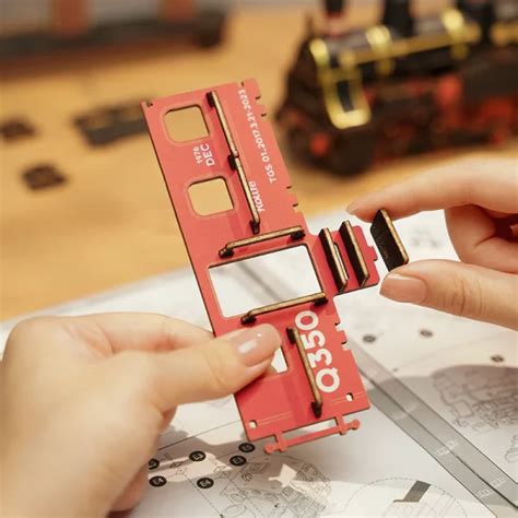 Rolife Train Steam Journey Tgs01 3d Wooden Puzzles