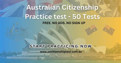 Australian Citizenship Free Practice Tests 2025 Edition 45 Tests