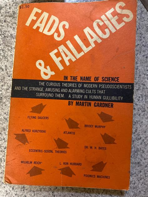 Fads And Fallacies In The Name Of Science By Martin Gardner Paperback 1957 Etsy