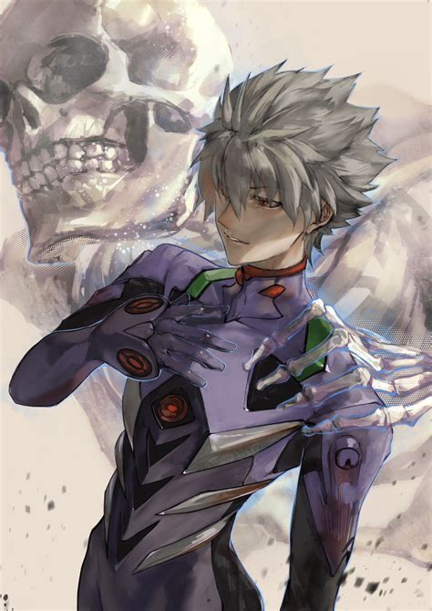 Nagisa Kaworu Kaworu Nagisa Neon Genesis Evangelion Image By Ikuyoan Zerochan