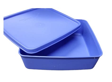 Tupperware Blue Square Away Storage Containers Happy Harvesting
