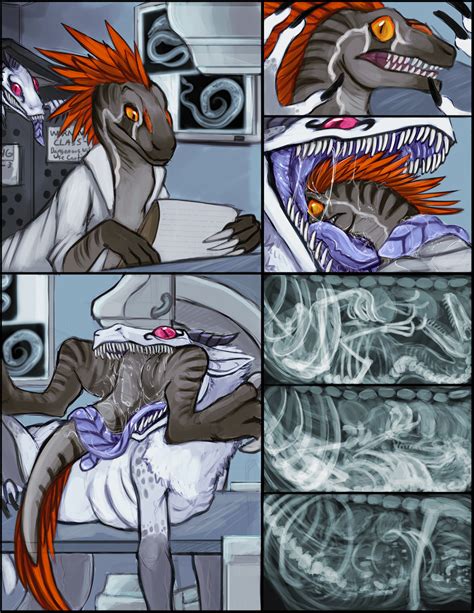 Rule 34 Acidic Ambiguous Gender Black Claws Claws Comic Digestion Dinosaur Dromaeosaurid Duo