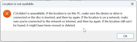 How To Fix The Error Windows Cannot Open The Folder”