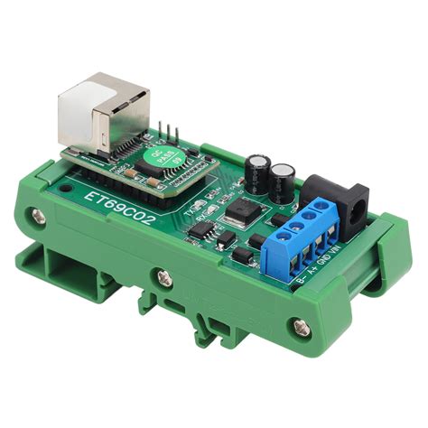 Convertidor Ethernet Ethernet A Rs485 Convertidor 9600bps Tvs Protección Contra Sobretensiones