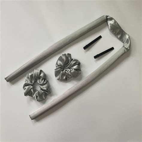 Badu Bg Кадифена гумена пръчица без топлинна пръчка за навиване на коса