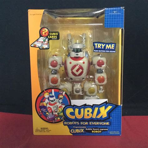 Cubix Robots For Everyone Action Figure Trendmasters 2001 New Super