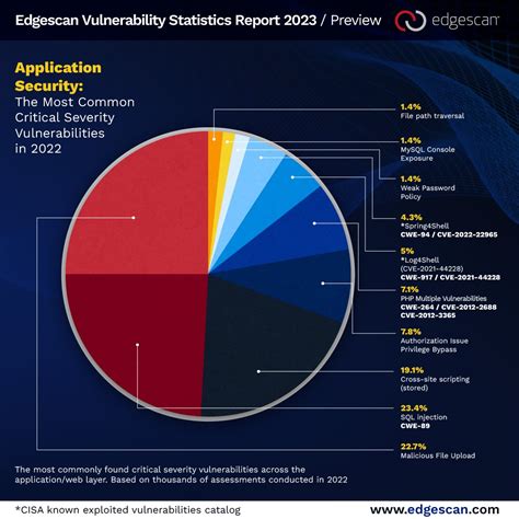Edgescan Our First Look At The 2023 Vulnerability Statistics Report With This Small Preview Of