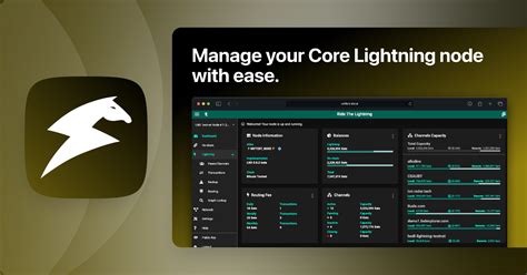 Ride The Lightning Core Lightning Umbrel App Store Ride The Lightning Core Lightning Umbrel App Store