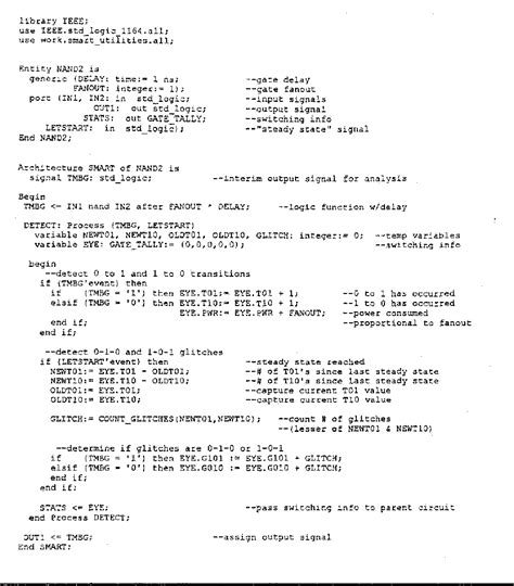 Figure 1 From A Vhdl Based Simulation Methodology For Estimating