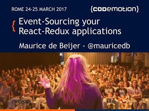 event sourcing your react redux applications ppt