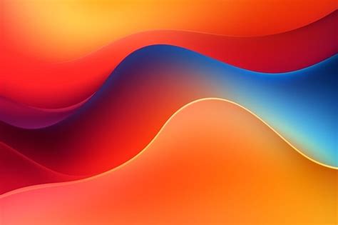 Gradient Abstract Background Design Premium Ai Generated Image