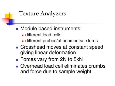 Ppt Texture Profile Analysis Powerpoint Presentation Free Download Id 951480