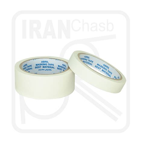 نوار چسب کاغذی آبریل وب سایت شرکت ایران چسب