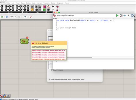 C Script Not Working Gh For Mac Mcneel Forum