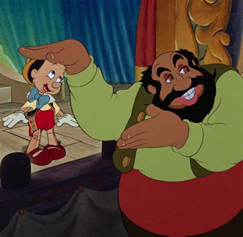 Pinocchio And Stromboli ~ Pinocchio 1940 Stromboli Pinocchio
