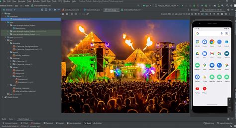When Attempting To Run Application In Android Studio Emulator An Image