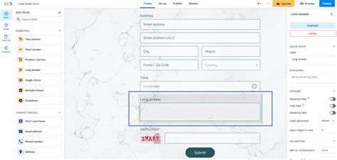 How To Manage Your Form Fields Formbuilder Docs