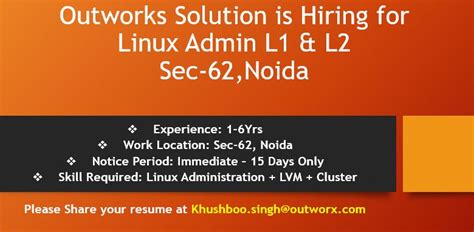 khushboo singh on linkedin hiringimmediately linuxadmin