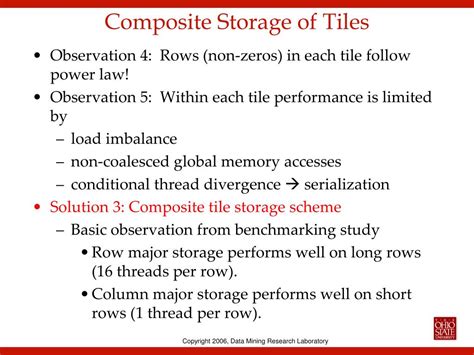 Ppt Fast Sparse Matrix Vector Multiplication On Gpus Implications For Graph Mining