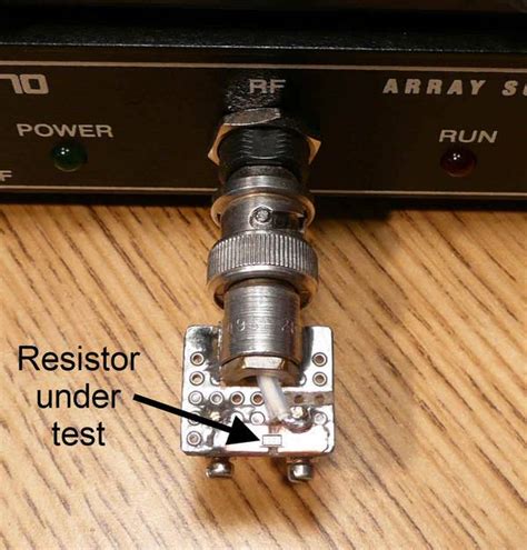 Measuring High Impedances With Vna