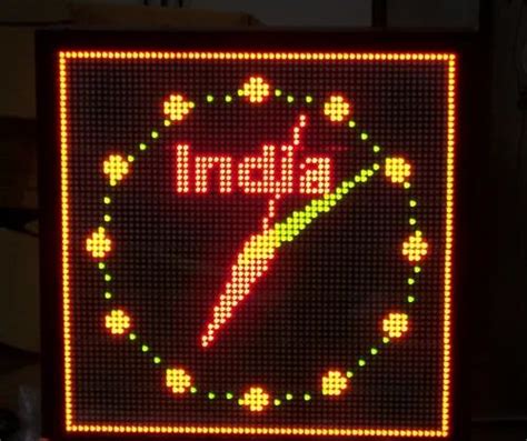 Black LED Digital Clock 5 W Size Dimension 10 X 10 Inch Lxw At 15000 Piece In Ghaziabad
