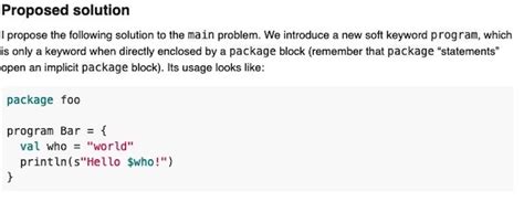 scala 3 sip `main` method proposal