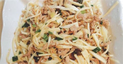 筊白筍炒肉絲 食譜與作法 By 👩‍👦靖靖家常美食🍳料理🛒 Cookpad